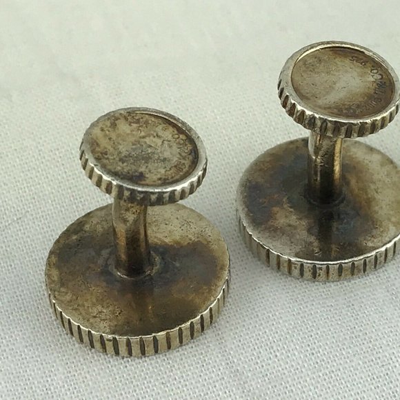 Tiffany & Co. | Accessories | Tiffany Co Barbell Cufflinks Sterling ...